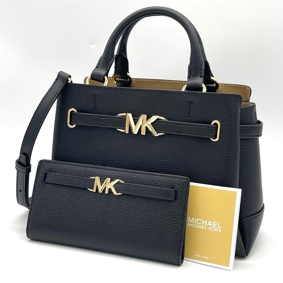 Michael Kors | Bags | Michael Kors Reed Small Satchel Crossbody Bag ...